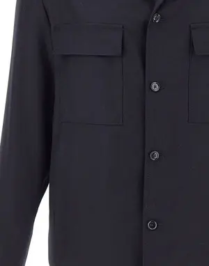 BRIGLIA 1949 Long-sleeve Button-up Jacket