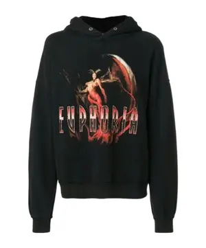 MISBHV Printed Hooded Sweatshirt