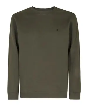 DONDUP Long-sleeve Crew-neck Sweatshirt - Green