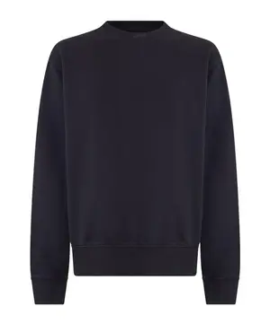 Hugo Boss Logo-embroidered Crew-neck Sweatshirt