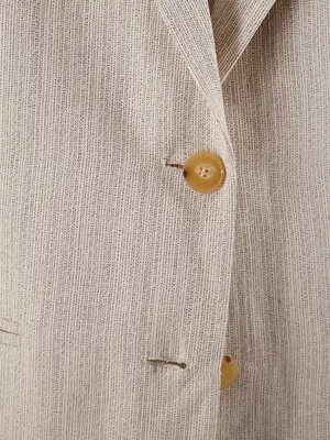 ALYSI Single-breasted Textured Blazer