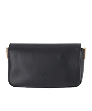 Pinko Logo Plaque Shoulder Bag