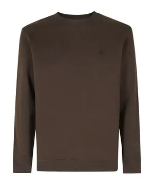 DONDUP Long-sleeve Crew-neck Sweatshirt - Brown