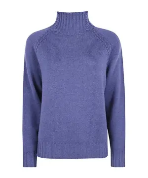 Rossopuro High-neck Long-sleeve Top