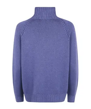Rossopuro High-neck Long-sleeve Top
