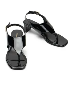 STUART WEITZMAN Baby Babette Thong Sandal - Black