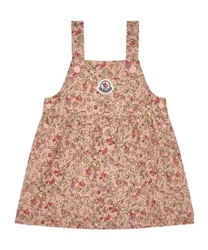 Moncler Printed Corduroy Dress - Pink