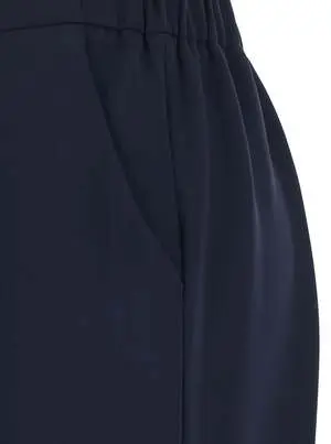 P.a.r.o.s.h Wide Leg Elastic Waist Pants - Multicolor