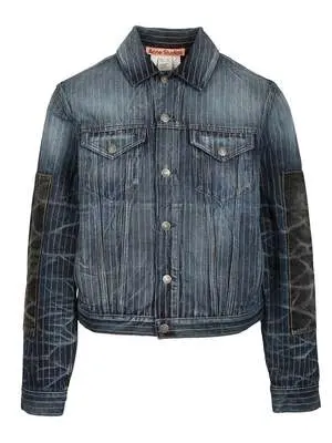 Acne Studios Patchwork Denim Jacket