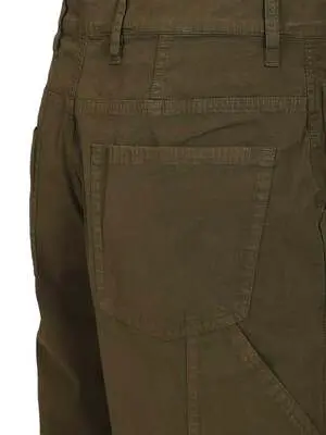 Dries Van Noten Cotton Trousers With Tortoiseshell Button