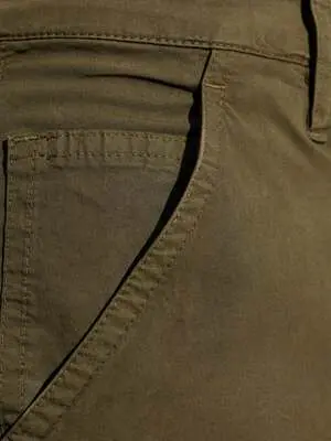 Dries Van Noten Cotton Trousers With Tortoiseshell Button