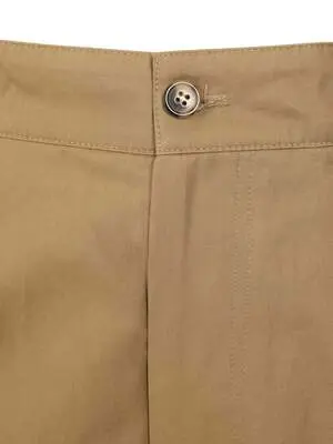 Dries Van Noten Straight Leg Cotton Twill Trousers