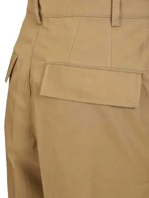 Dries Van Noten Straight Leg Cotton Twill Trousers
