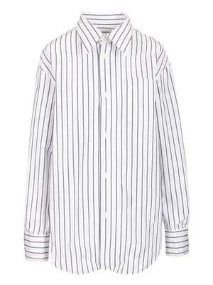 AMI Ami Women Wide Striped Shirt