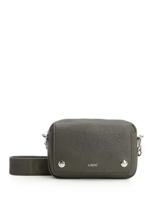 Loewe Messenger Pebble Bag - Green
