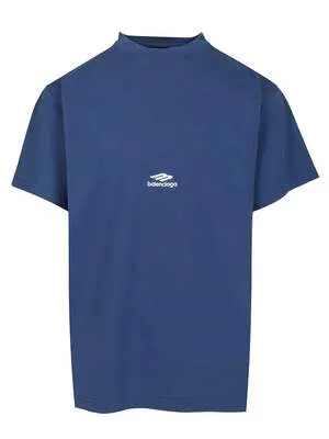 Balenciaga Oversized T-shirt - Blue