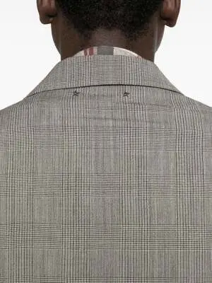 GOLDEN GOOSE Prince Of Wales Checked Wool Blend Blazer