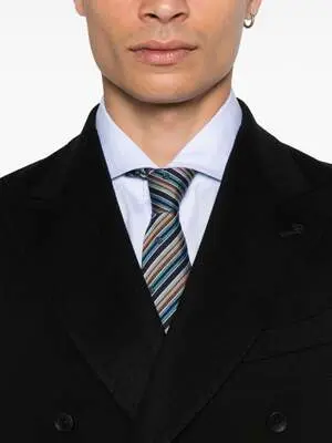 Tagliatore Double-breasted Wool And Cashmere Blazer