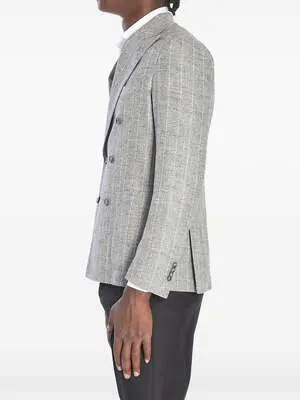 Tagliatore Montecarlo Double-breasted Bouclé Blazer