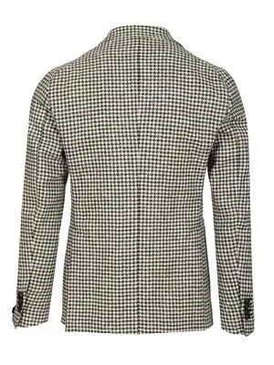Tagliatore Double-breasted Houndstooth Blazer