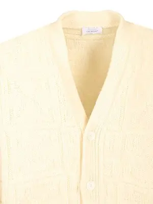 Off-White Arrow 3d Wool Cardigan