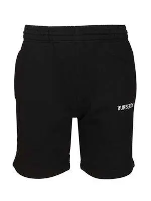 Burberry Cotton Shorts - Black