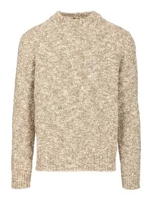 Dolce & Gabbana Shaved Wool Crew Neck Sweater