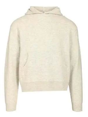Acne Studios Cashmere Hooded Sweater - Gray