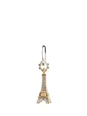 Valentino Garavani Eiffel Tower Embellished Earring - Gold