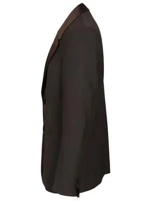Fendi Wool Crepe Blazer