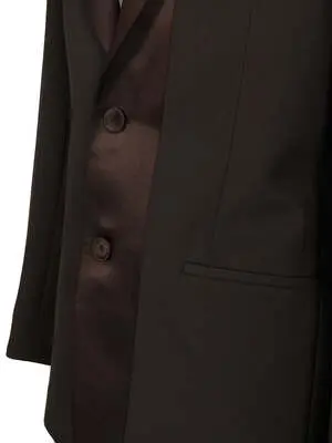 Fendi Wool Crepe Blazer