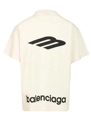 Balenciaga Oversized T-shirt - White
