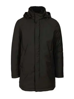 Herno Parka In Technical Fabric With Ultralight Nylon