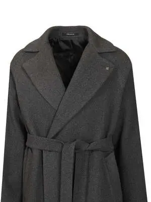 Tagliatore Hendrick's Double-breasted Coat - Gray