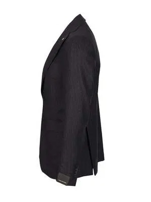 Tagliatore Vesuvio Pinstriped Single-breasted Suit