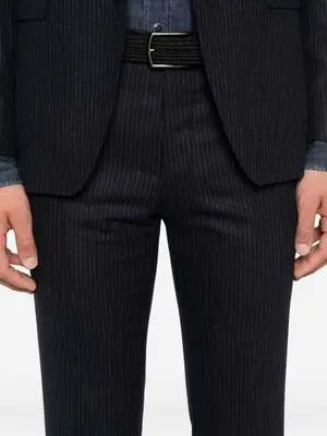 Tagliatore Vesuvio Pinstriped Single-breasted Suit