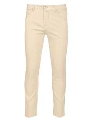 Jacob Cohen Scott Slim Fit Carrot Trousers - Cream