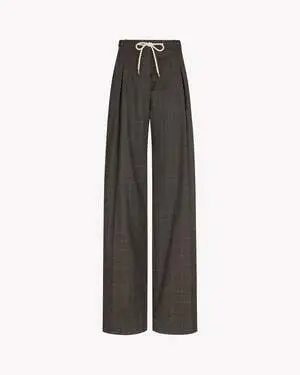 Serena Bute Soft Touch Checked Joggers