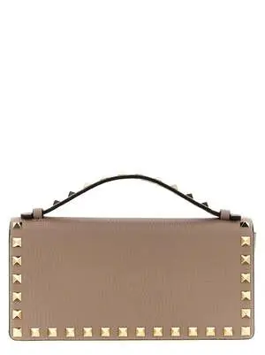 Valentino Garavani Rockstud' Wallet On Chain - Pink