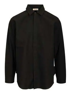 Fear Of God Cotton And Wool Shirt - Black