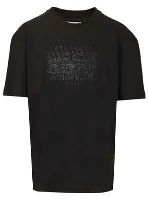 MAISON MARGIELA Embroidered Cotton T-shirt