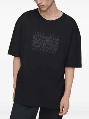 MAISON MARGIELA Embroidered Cotton T-shirt