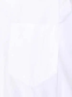 AMI Paris Short-sleeved Cotton Poplin Shirt