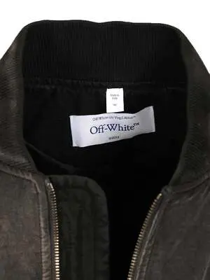 Off-White Owr Grad Cot Reg Bomber" Zip-up Jacket