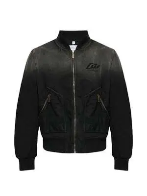 Off-White Owr Grad Cot Reg Bomber" Zip-up Jacket