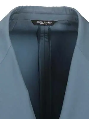 Dolce & Gabbana Double-breasted Wool Poplin Jacket