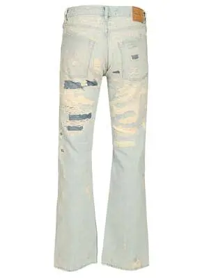 Acne Studios Repaired Effect Jeans 2010m - Blue