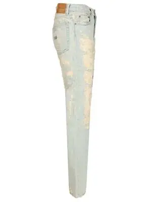 Acne Studios Repaired Effect Jeans 2010m - Blue