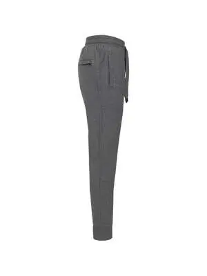 Dolce & Gabbana Jersey Trousers With Heraldic Patch - Gray