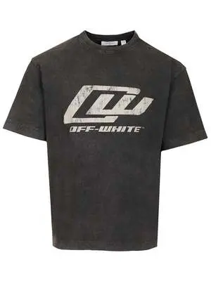 Off-White Racing Skate T-shirt - Black
